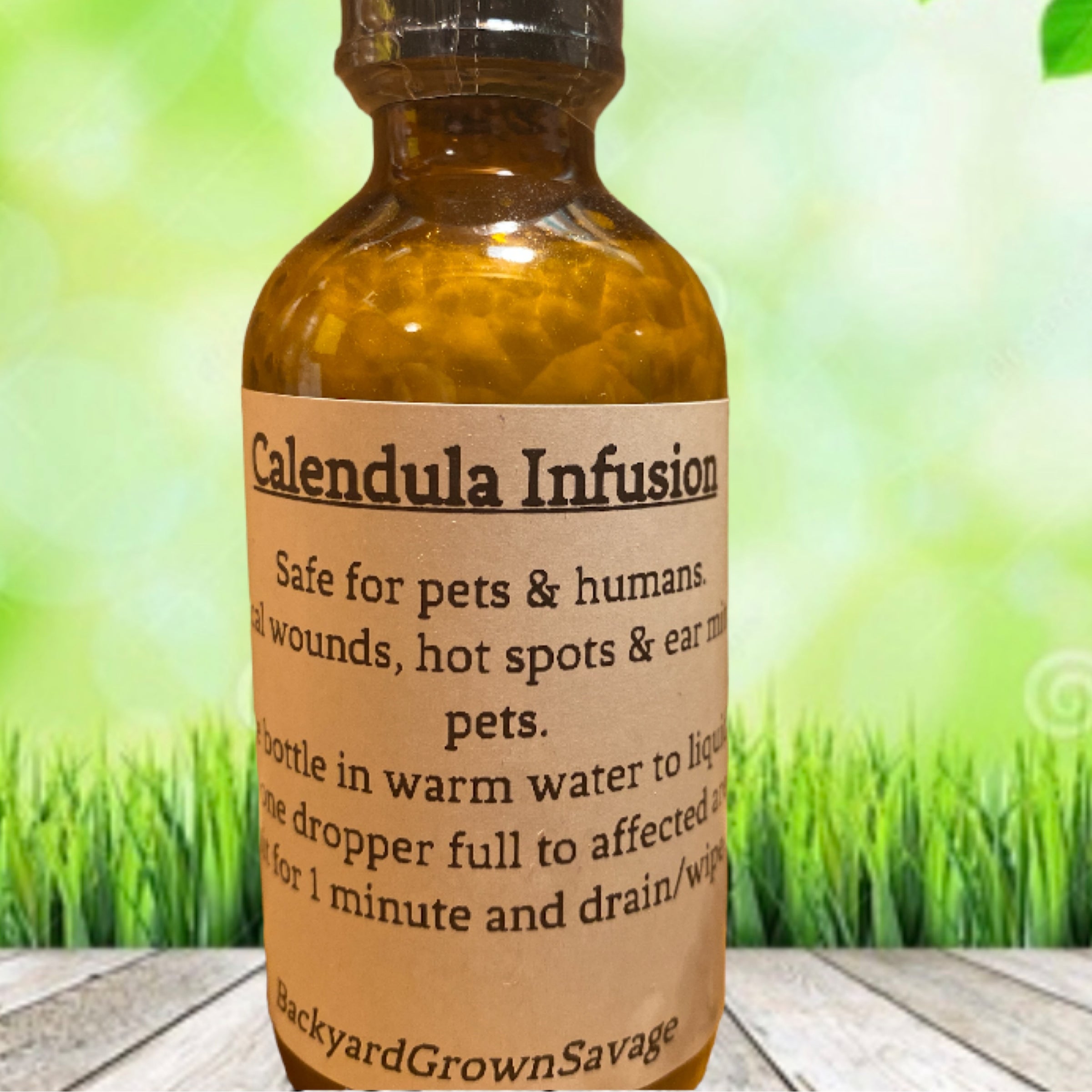 Calendula Infusion|Pets| matted hair in dogs and people| ear mites ...